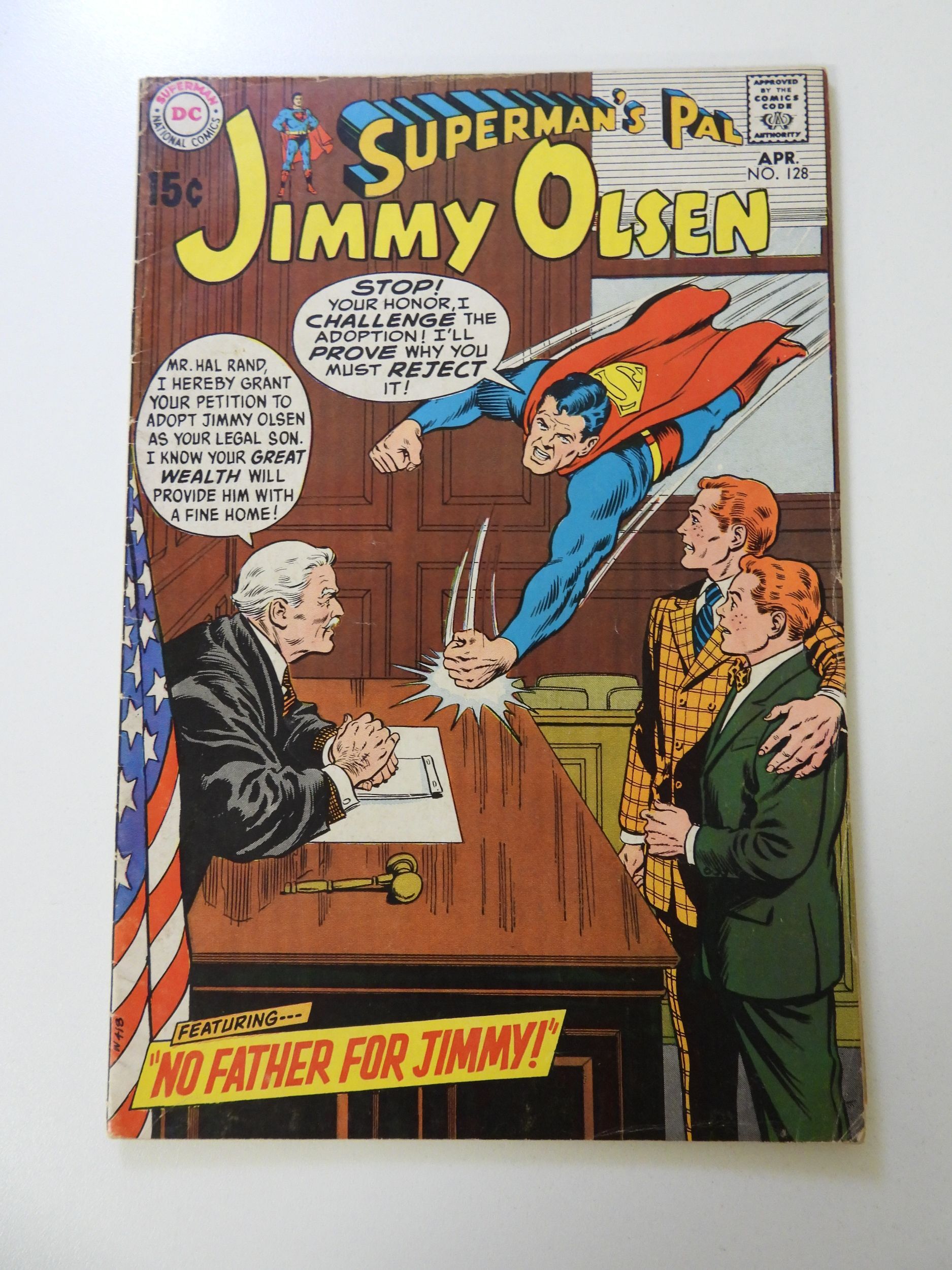 Superman's Pal, Jimmy Olsen #128 (1970) FN- condition | Comic Books ...