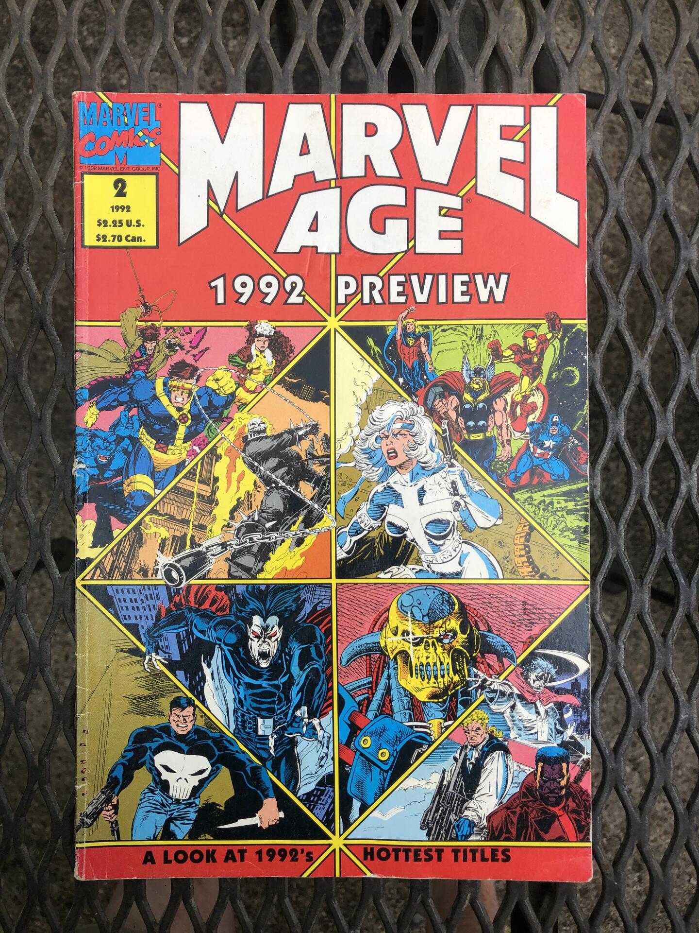 Marvel Age Preview #2 (1992) | Comic Books - Modern Age, Marvel / HipComic