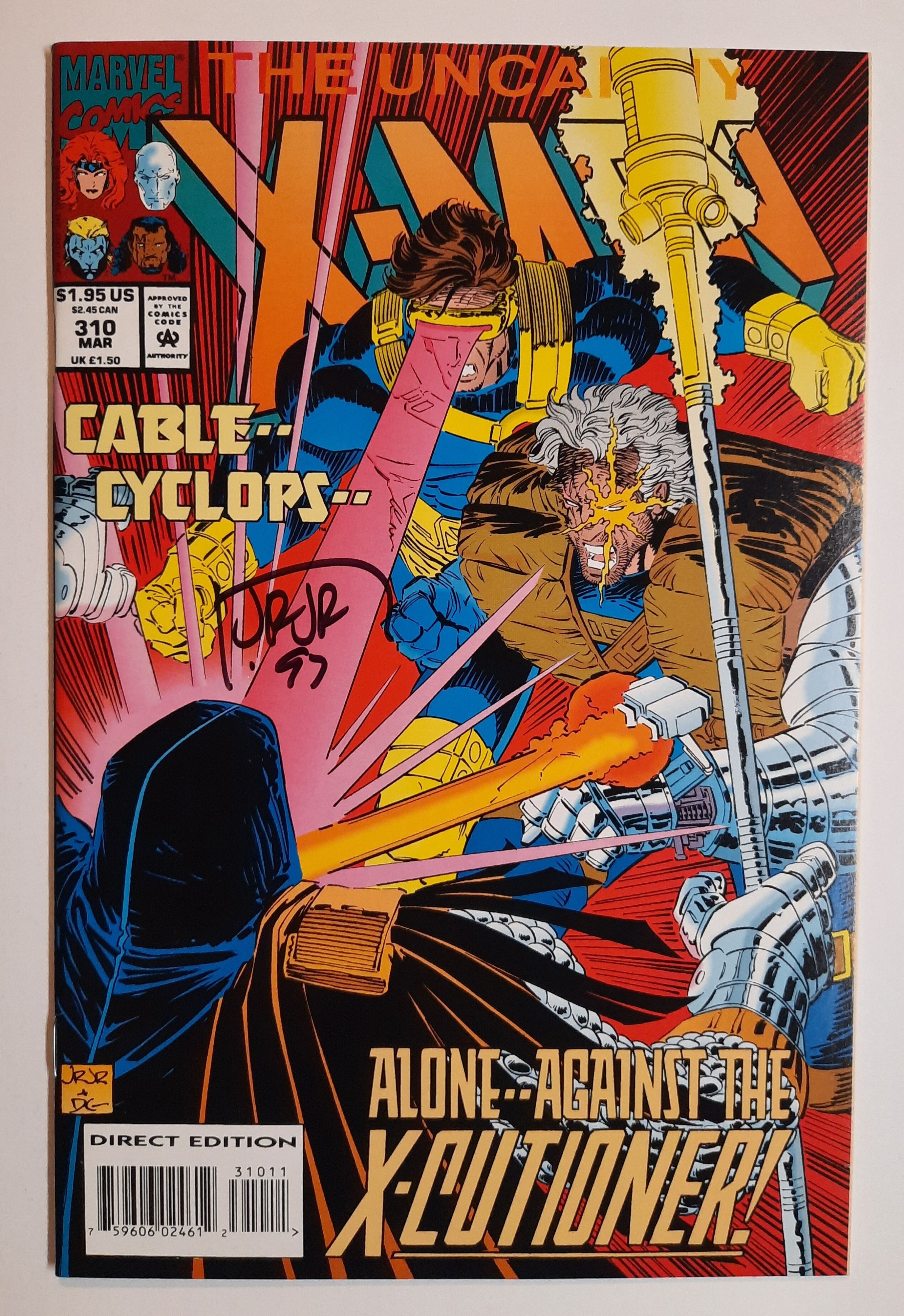 The Uncanny X-Men #310 (1994) John Romita Jr Sig | Comic Books - Modern ...