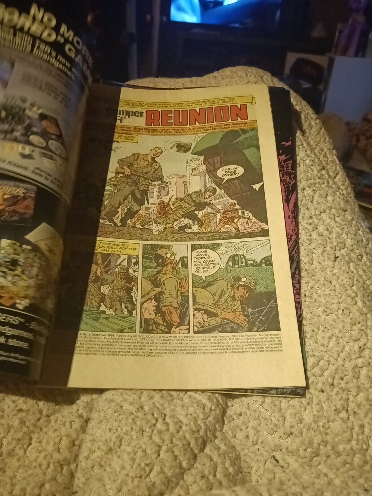 Tales Of The Marine Corps Semper Fi 1 2 3 Marvel Comics Lot Run Set ...