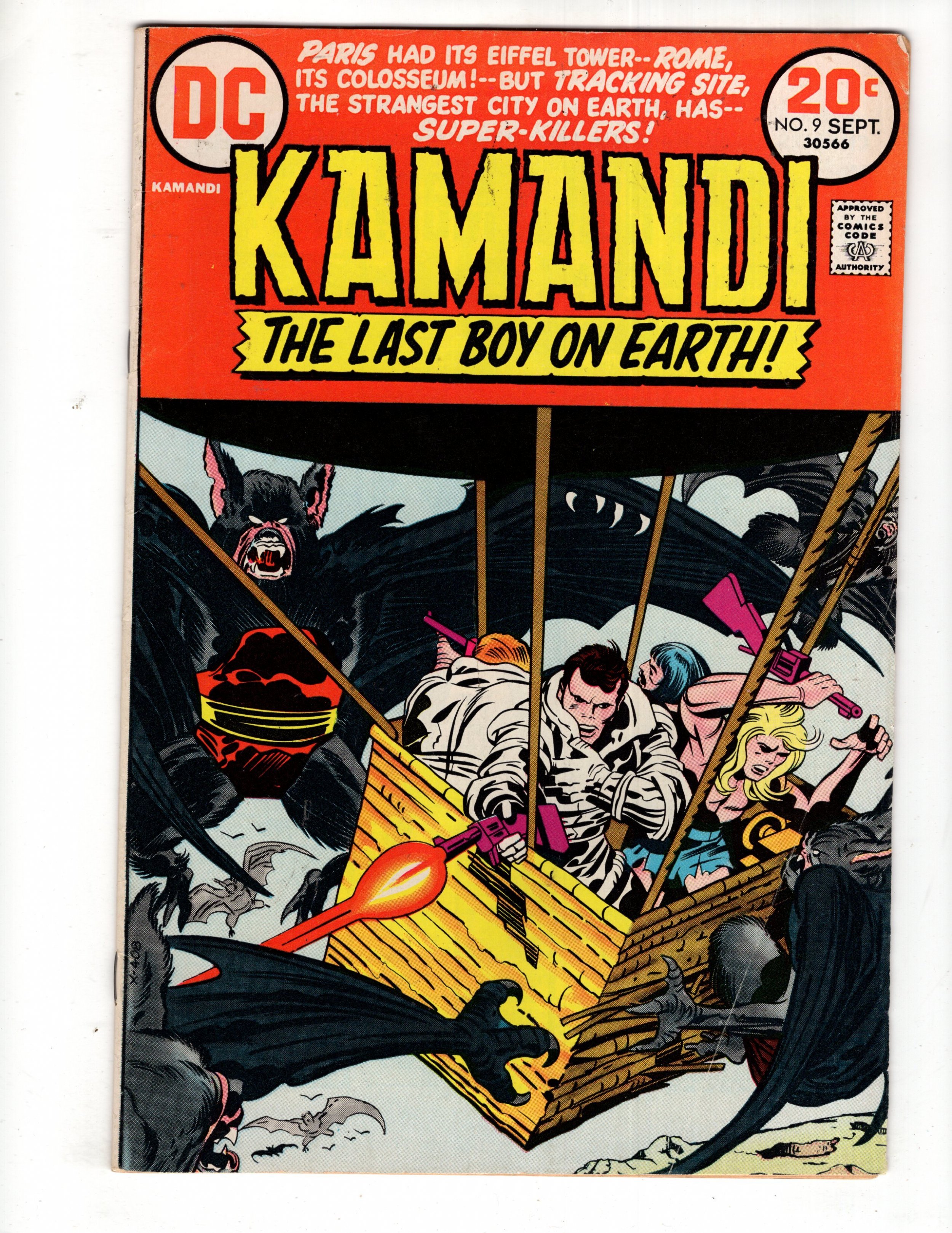 Kamandi, The Last Boy on Earth #9 (1973) / ID#379 | Comic Books ...
