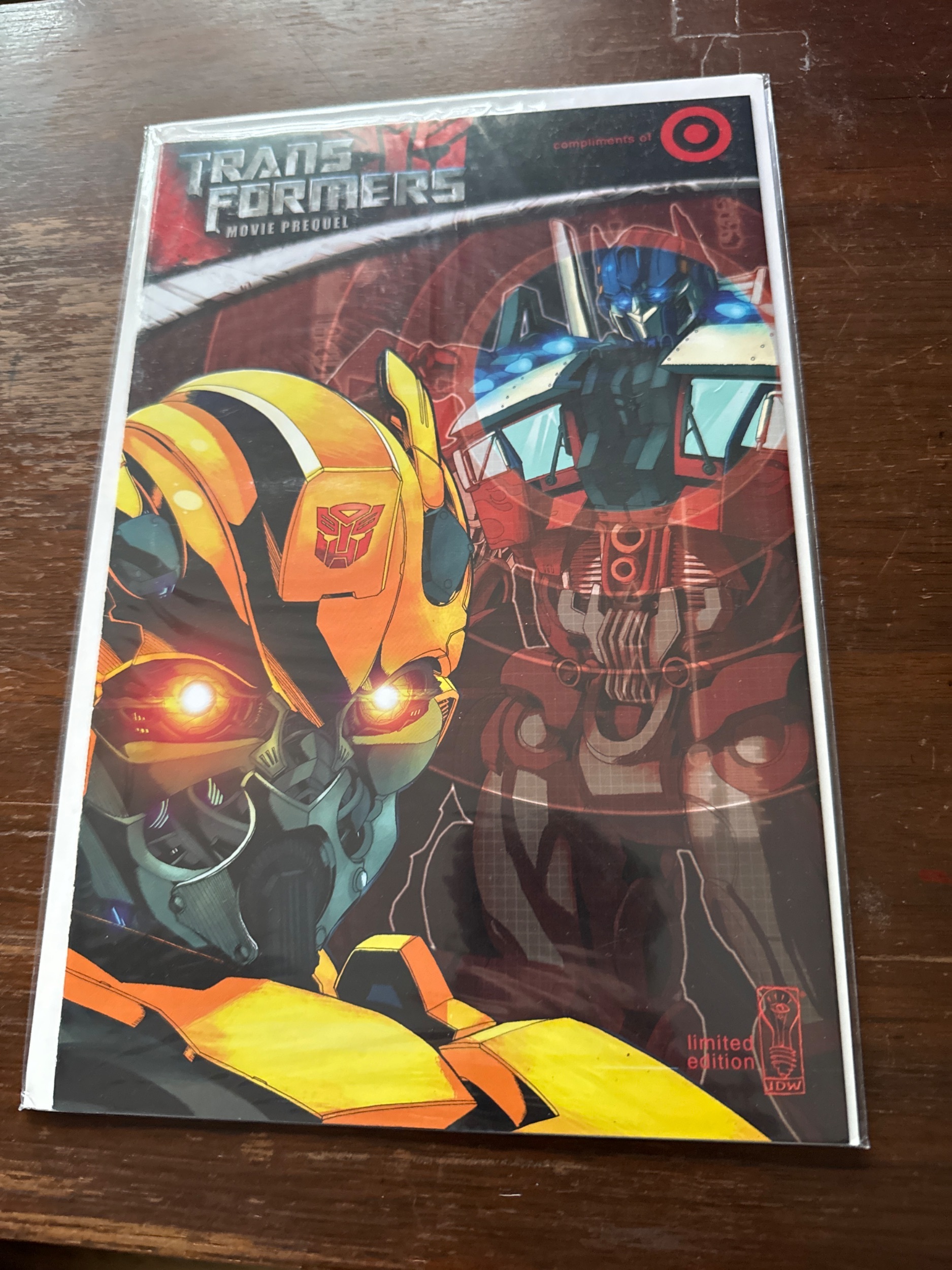Transformers: Movie Prequel: Target Free Comic (2007) | Comic Books ...