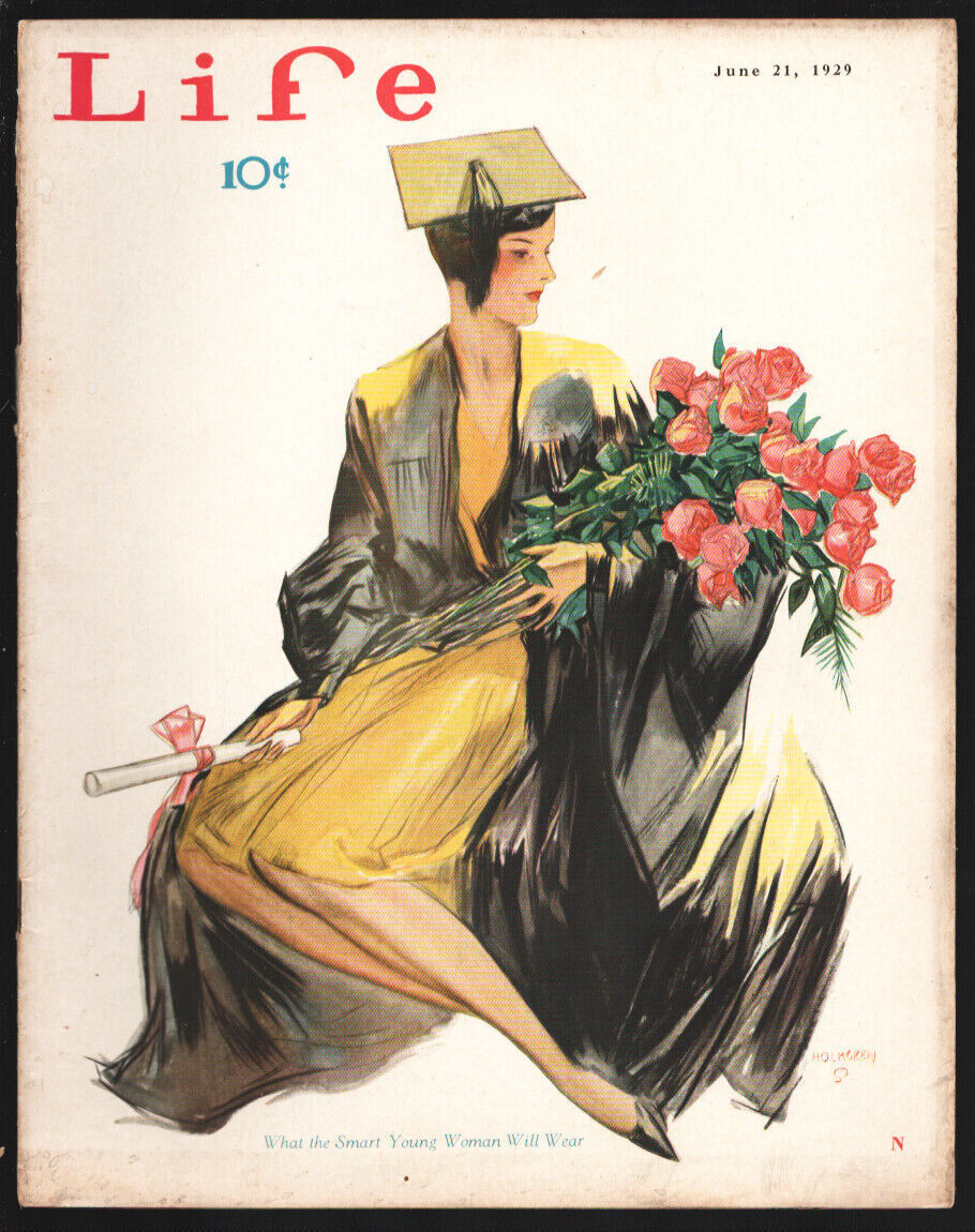 Life 5/24/1929-Holmgren GGA cover-Platinum Age of comic art-Russell ...