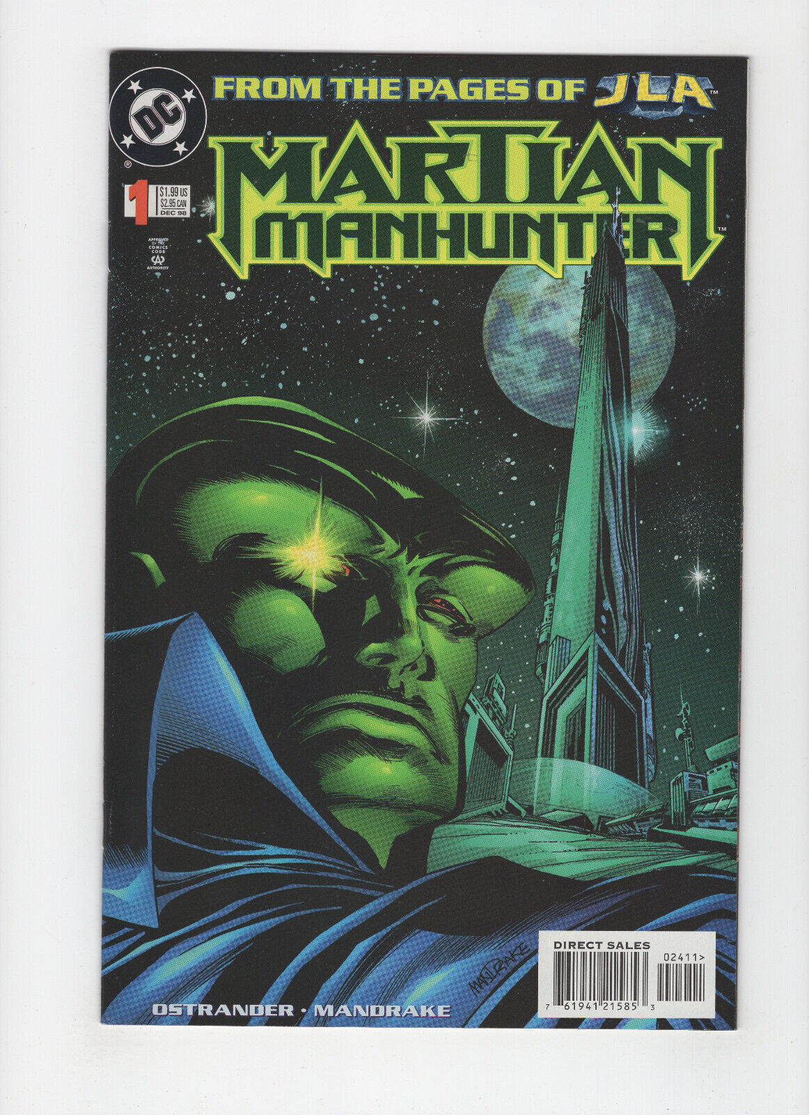 Martian Manhunter #1 (1998 DC Comics) | Comic Books - Modern Age, DC ...