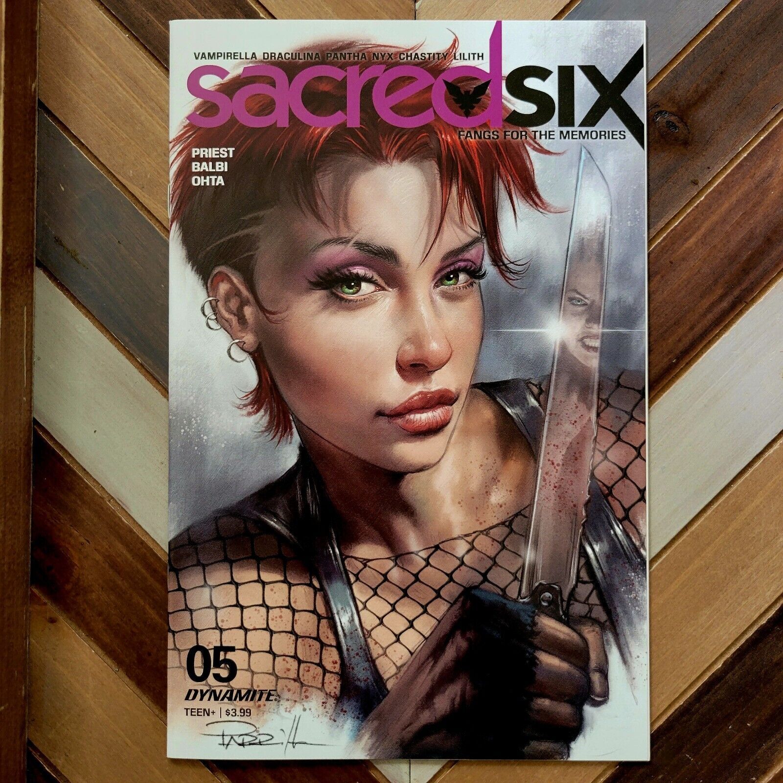 SACRED SIX #1-12 NM (Dynamite 2022) Complete Series, Set of 12 ...