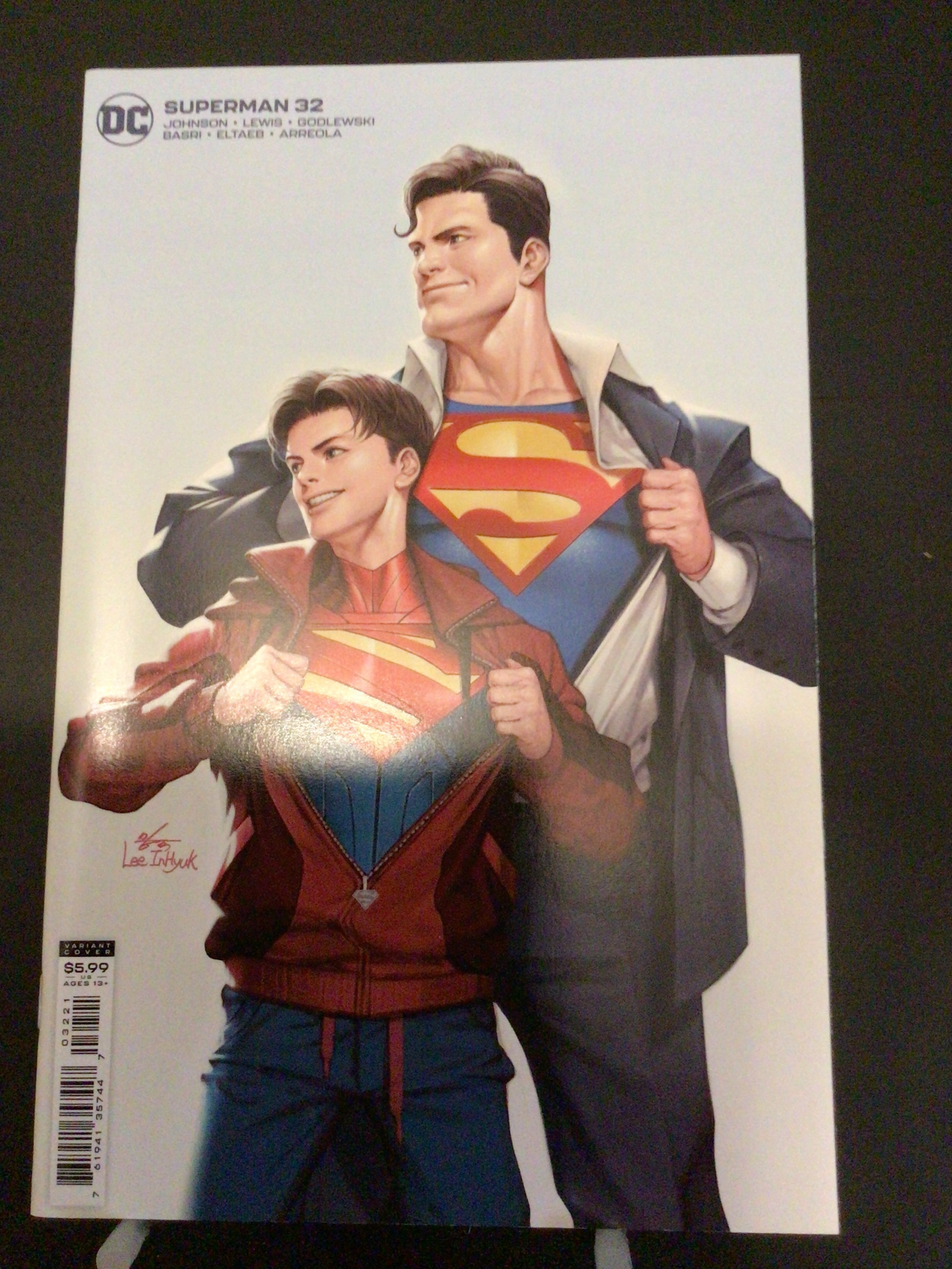 Superman #32 Inhyuk Lee Cardstock Variant Cover (2021) | Comic Books - Modern Age, DC Comics ...