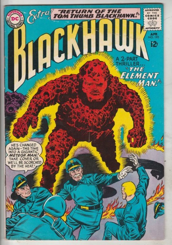 Blackhawk #195 (Apr-63) VF High-Grade Black Hawk, Chop Chop, Olaf ...