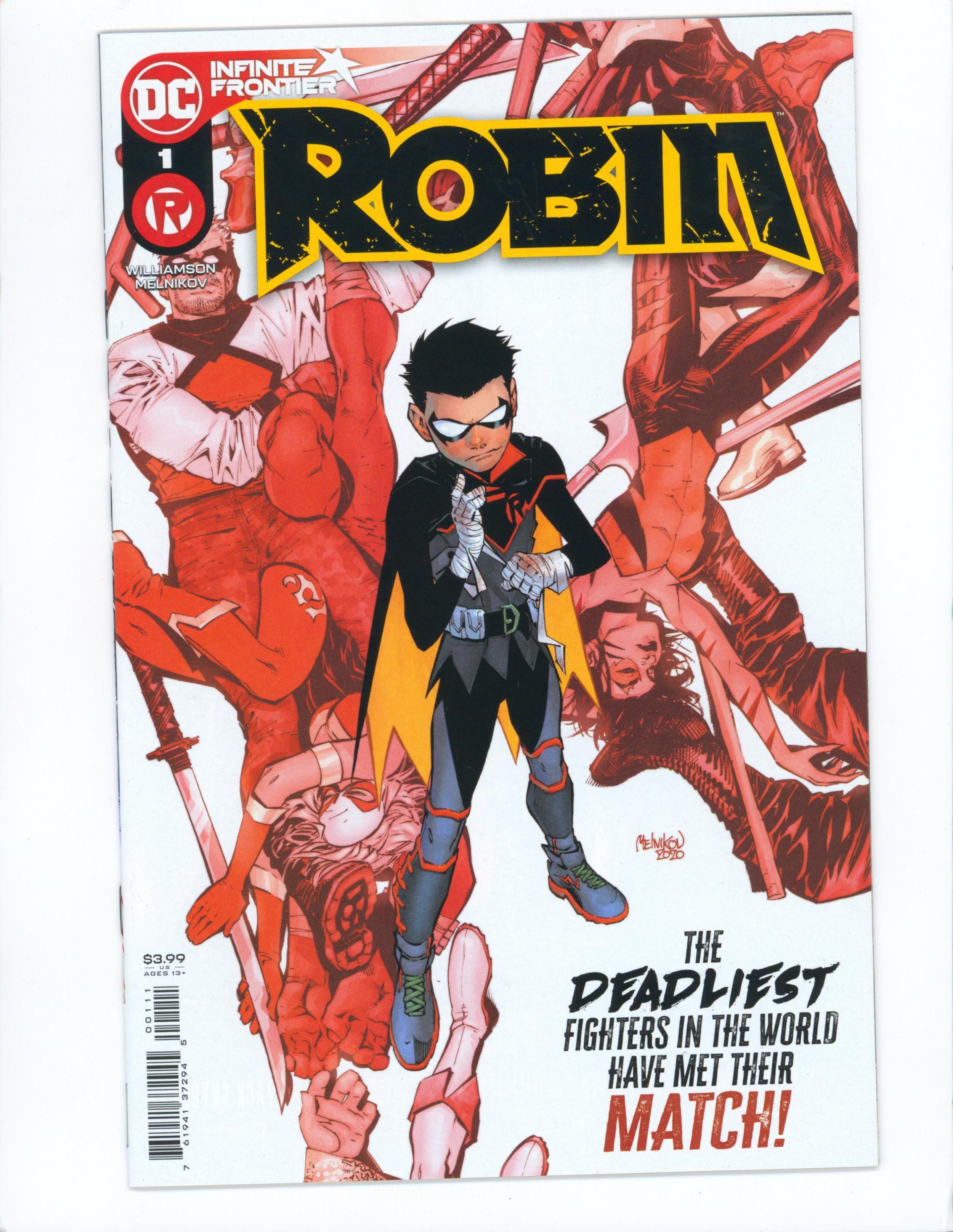 Robin #1 (2021) 1st appearances of Flatline, Mother Soul and Respawn ...