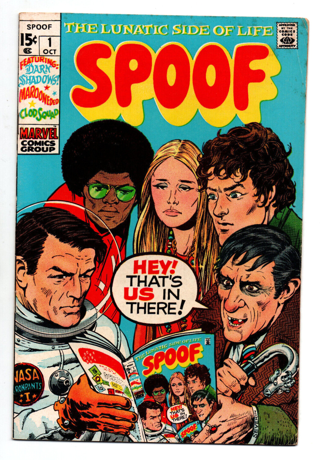 Spoof #1 - Mod Squad - Dark Shadows - Parody - 1970 - FN | Comic Books ...