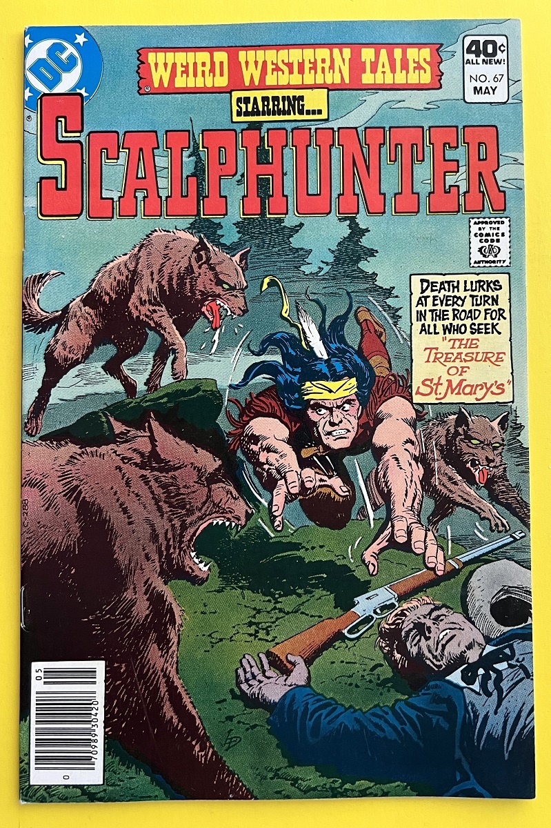 Weird Western Tales 67 Jewelers Insert Scalphunter (1980) B5 | Comic ...