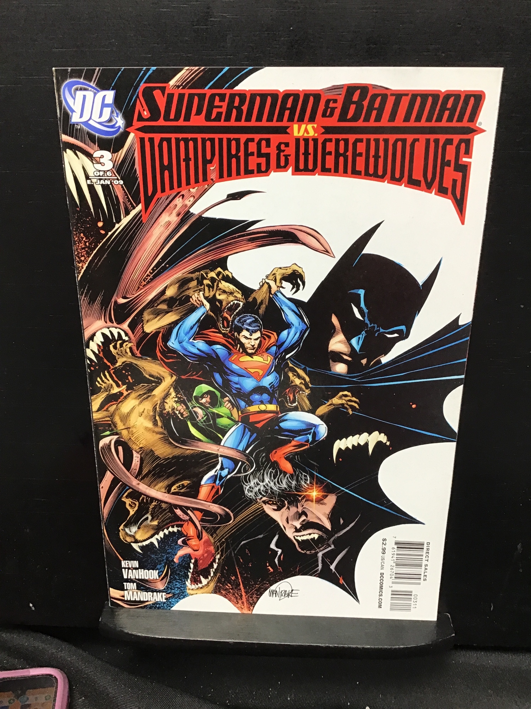 Superman and Batman vs. Vampires and Werewolves #3 (2009)vf | Comic ...