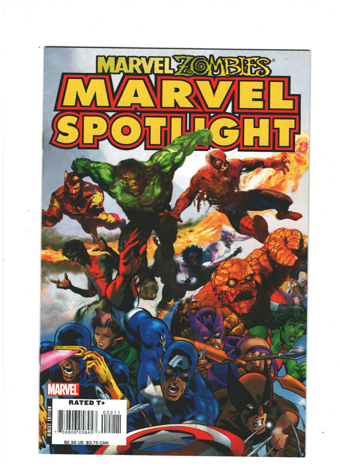 Marvel Spotlight: Marvel Zombies NM- 9.2 Marvel Comics 2007 X-Men ...