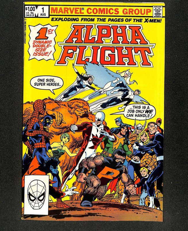 Alpha Flight #1 1st Puck! 1st Marina Marvel! | Full Runs & Sets, Marvel ...