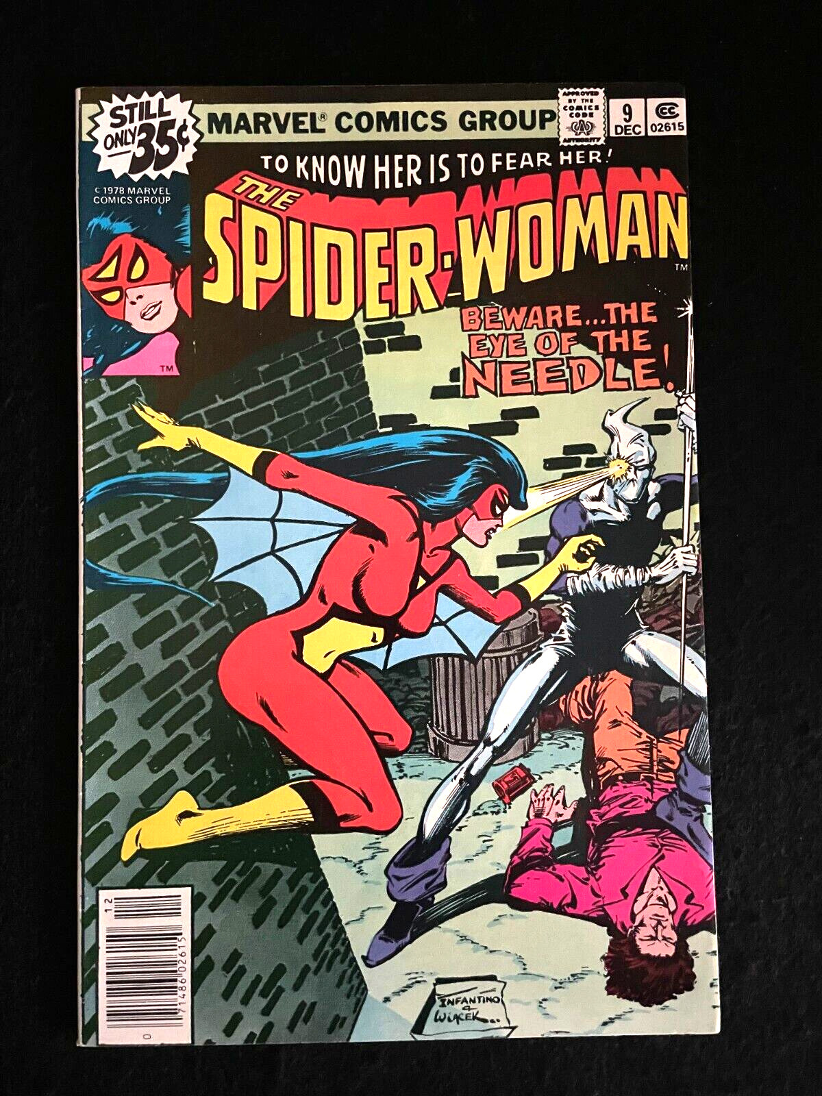 Spider-Woman #9 1978 - 1st Appearance of the Needle | Comic Books ...
