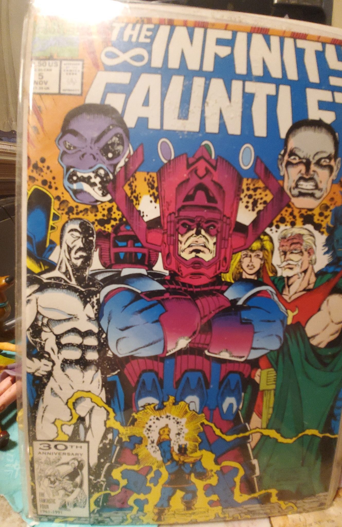The Infinity Gauntlet #5 (1991) Celestials | Comic Books - Copper Age ...