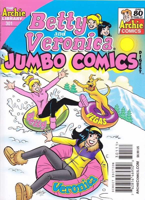 Betty and Veronica (Jumbo Comics) Double Digest #301 VF; Archie | snow ...