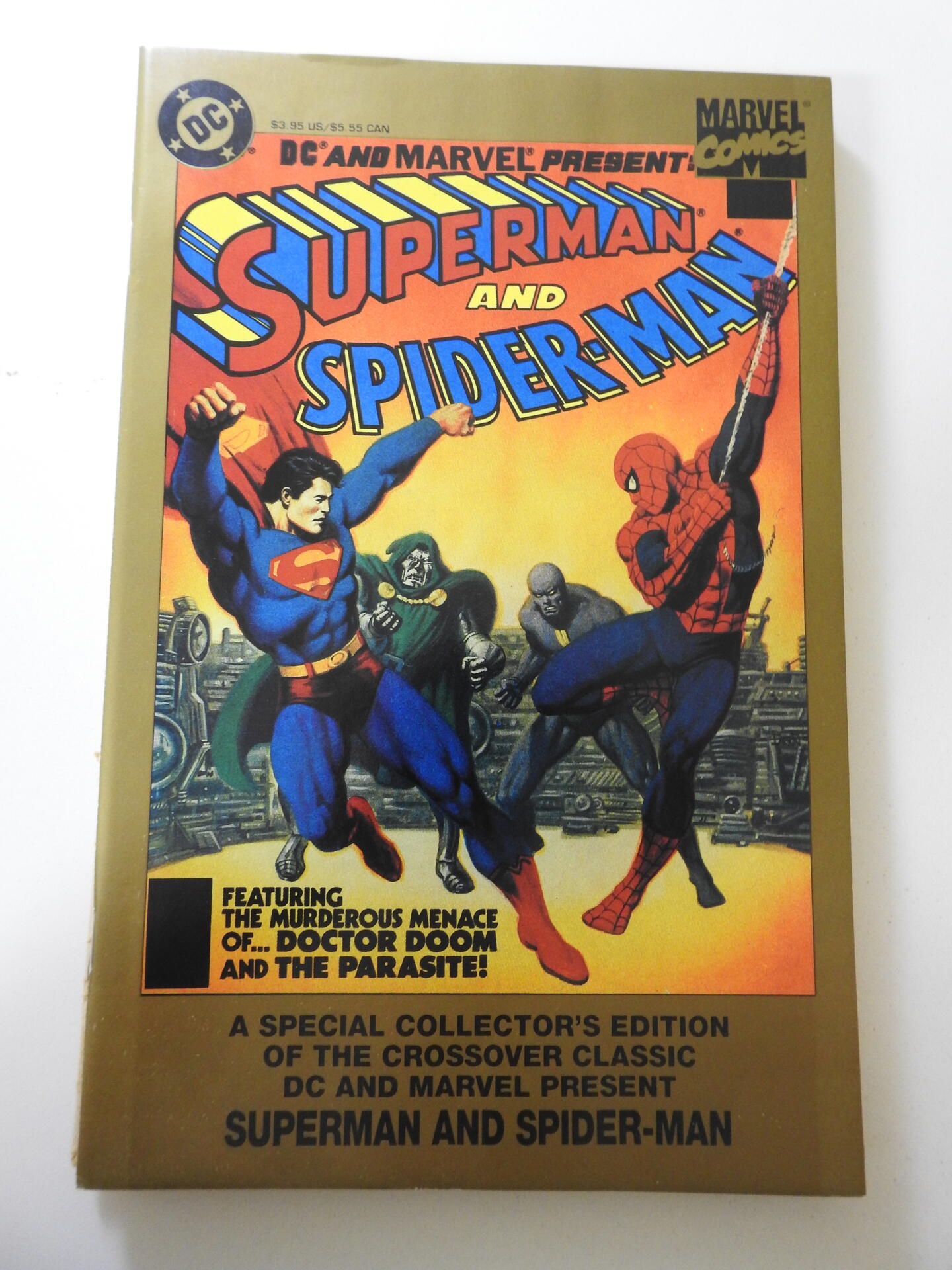 DC and Marvel Present: Superman And Spider-Man. A special Collector's ...