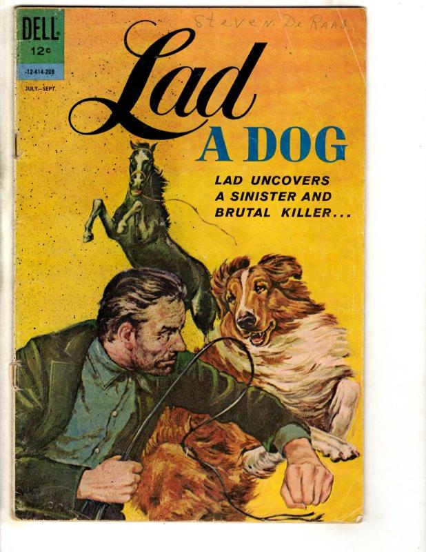 Lad A Dog # 2 VG Dell Silver Age Comic Book 1962 Dog Horse Cover JL14 ...