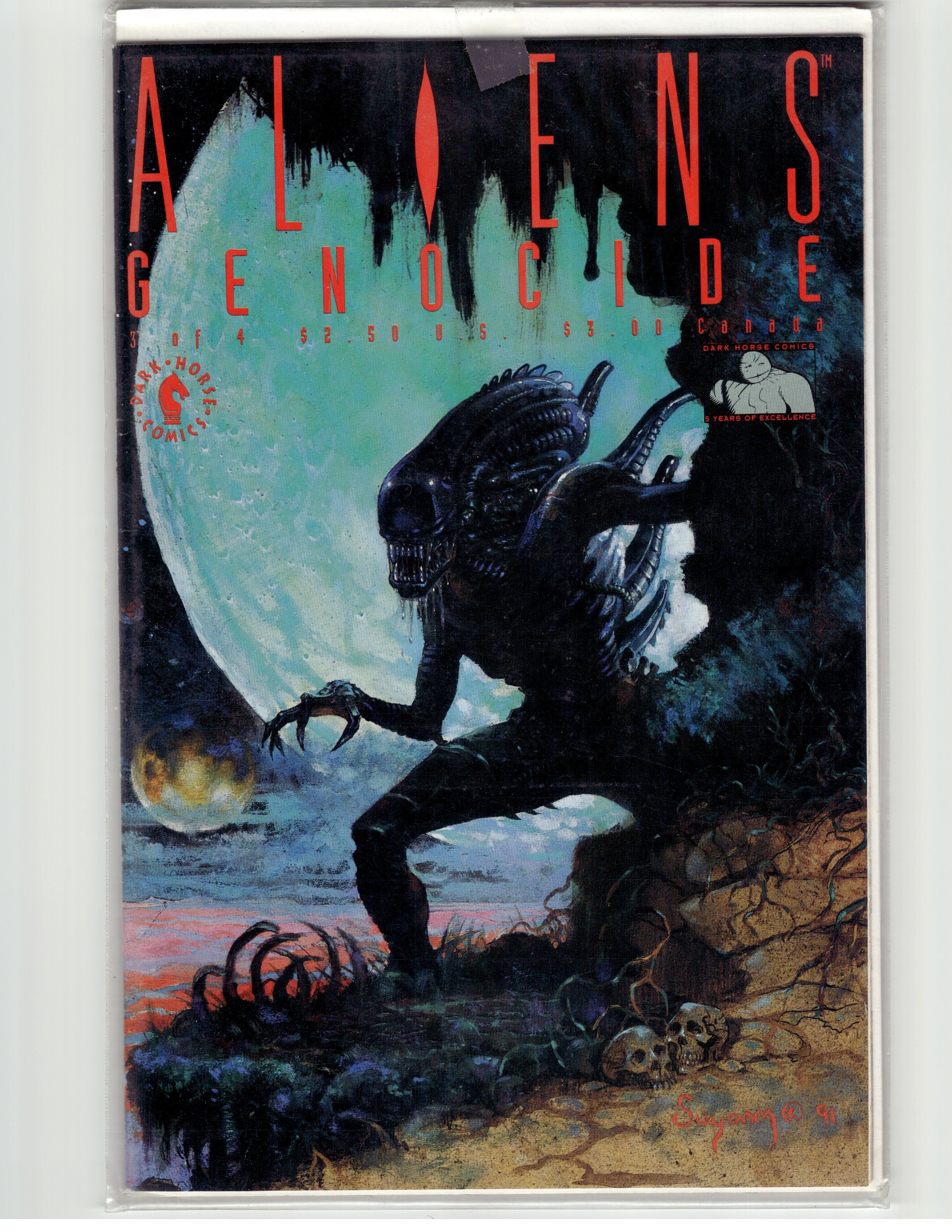 Aliens: Genocide #3 (1992) Alien / Aliens | Comic Books - Modern Age ...