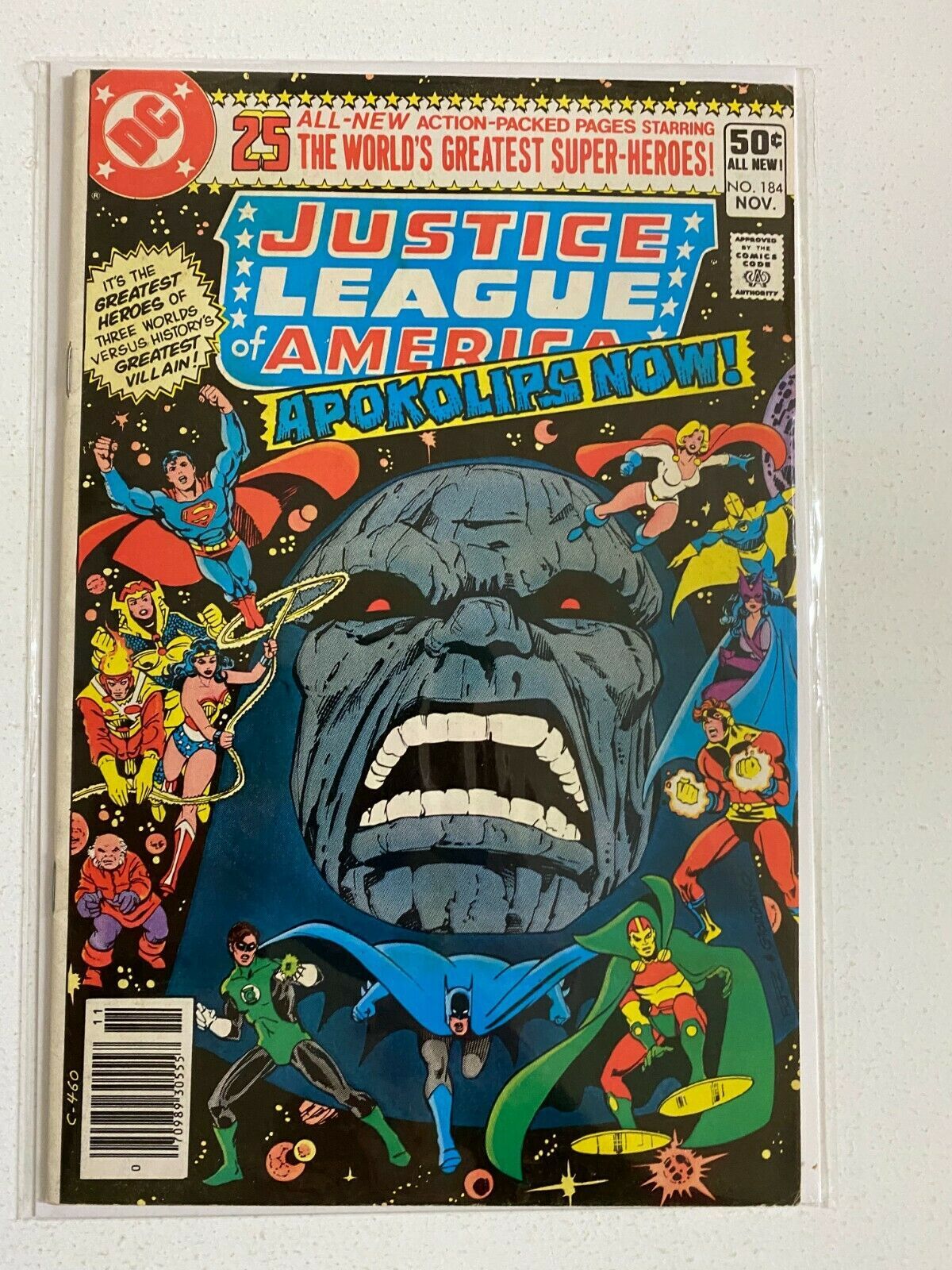 Justice League of America Apokolips Now #184 6.0 FN (1980) | Comic ...