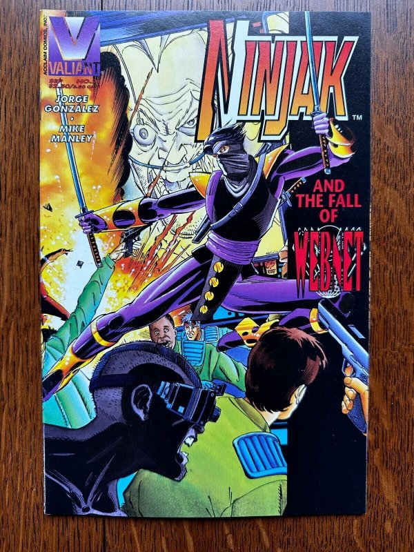 Ninjak Vol 1 - Valiant Comics - Full Series Lot - Issues #0 - #26 ...