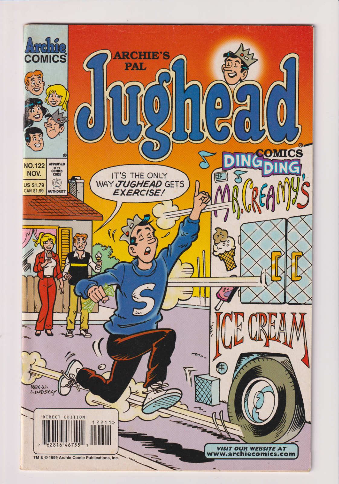 Archie Comic Series! Archie's Pal Jughead Comics! Issue #122! | Comic ...