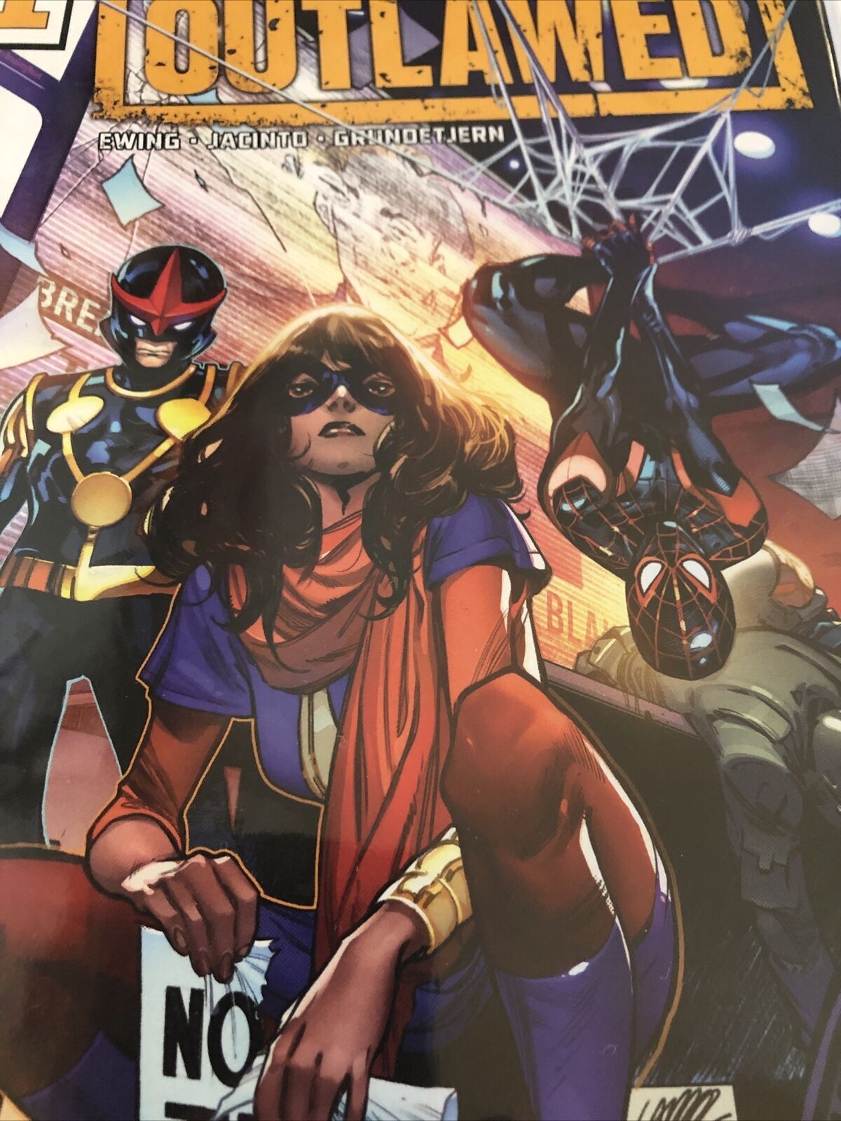 Outlawed 1 First Appearance Cradle FIRST PRINT Ms Marvel Miles Morales | Comic Books - Modern ...
