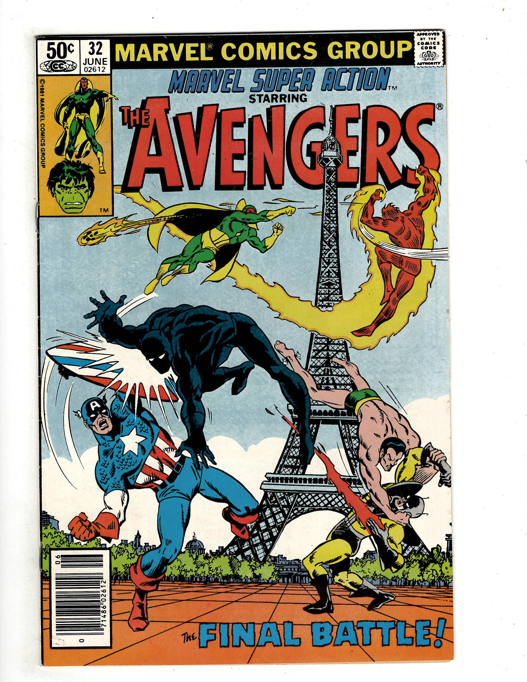 Marvel Super Action #32 (1981) YY11 | Comic Books - Bronze Age, Marvel ...