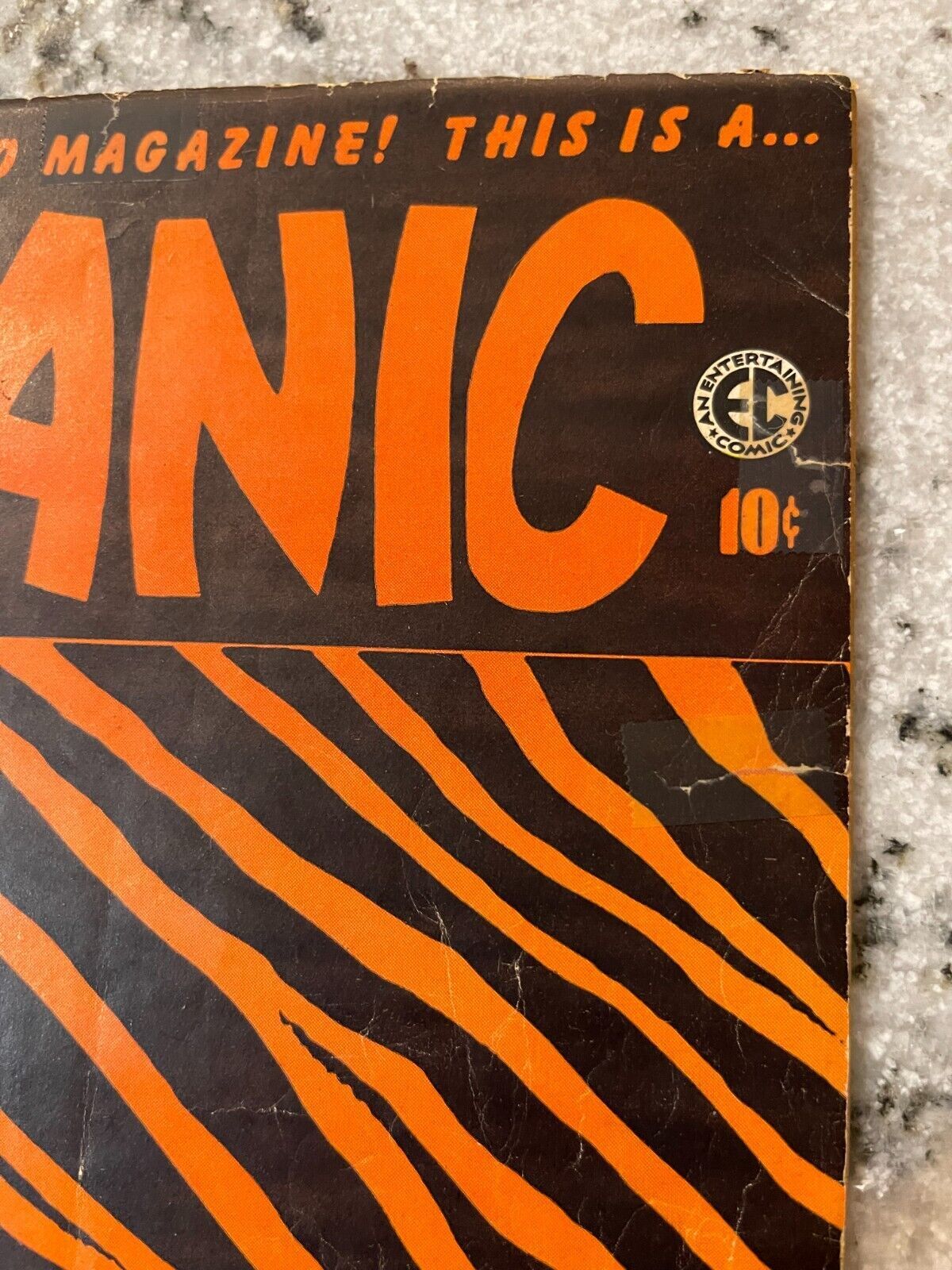 Panic # 7 VG Golden Age EC Comic Book Pre-Code Humor In A Varicose Vein ...