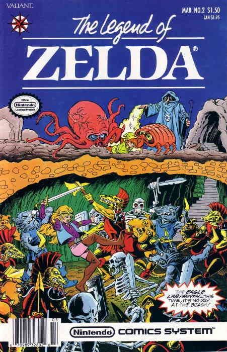 Legend of Zelda, The (2nd Series) #2 FN ; Valiant | Nintendo | Comic ...