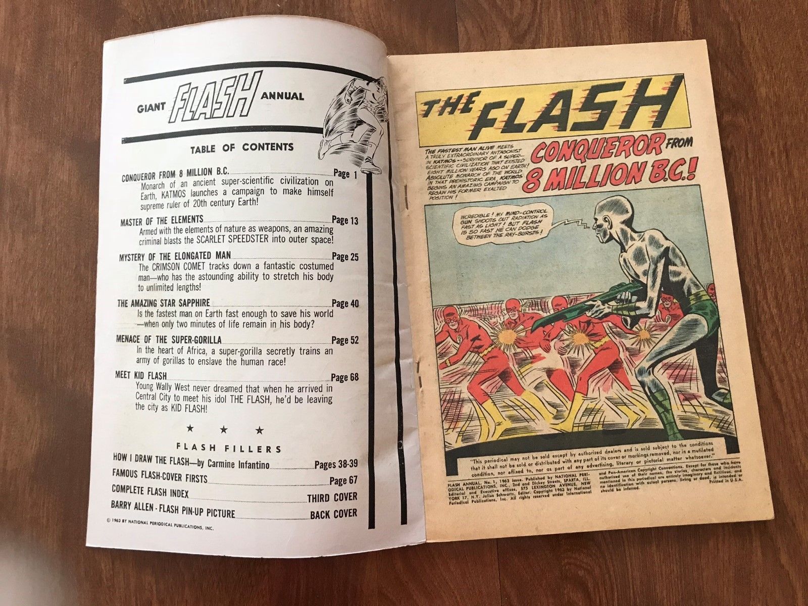 Giant Flash Annual #1 (DC Comics; 1963) - Fine / HipComic
