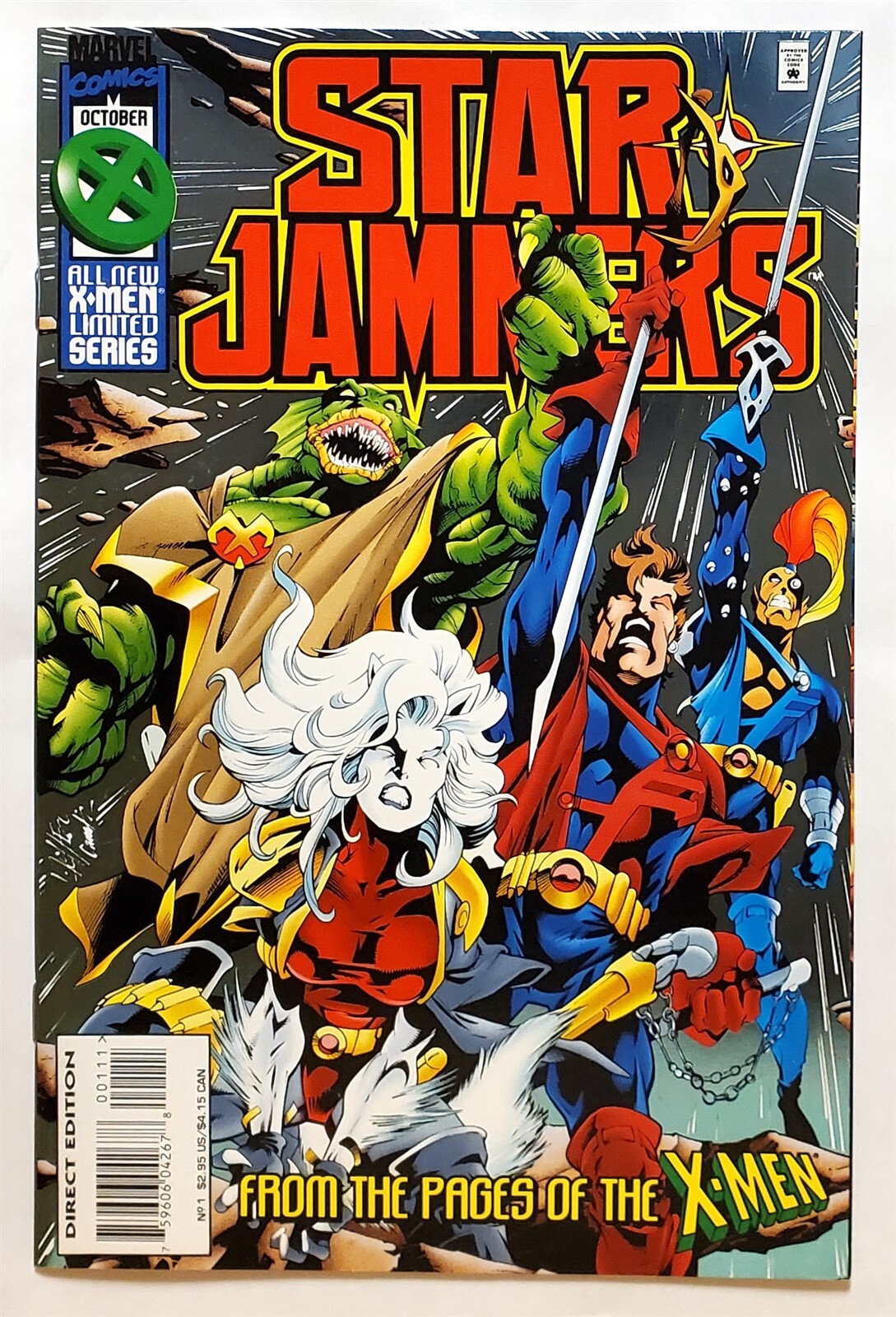 Starjammers #1 (Oct 1995, Marvel) VF/NM | Comic Books - Modern Age ...