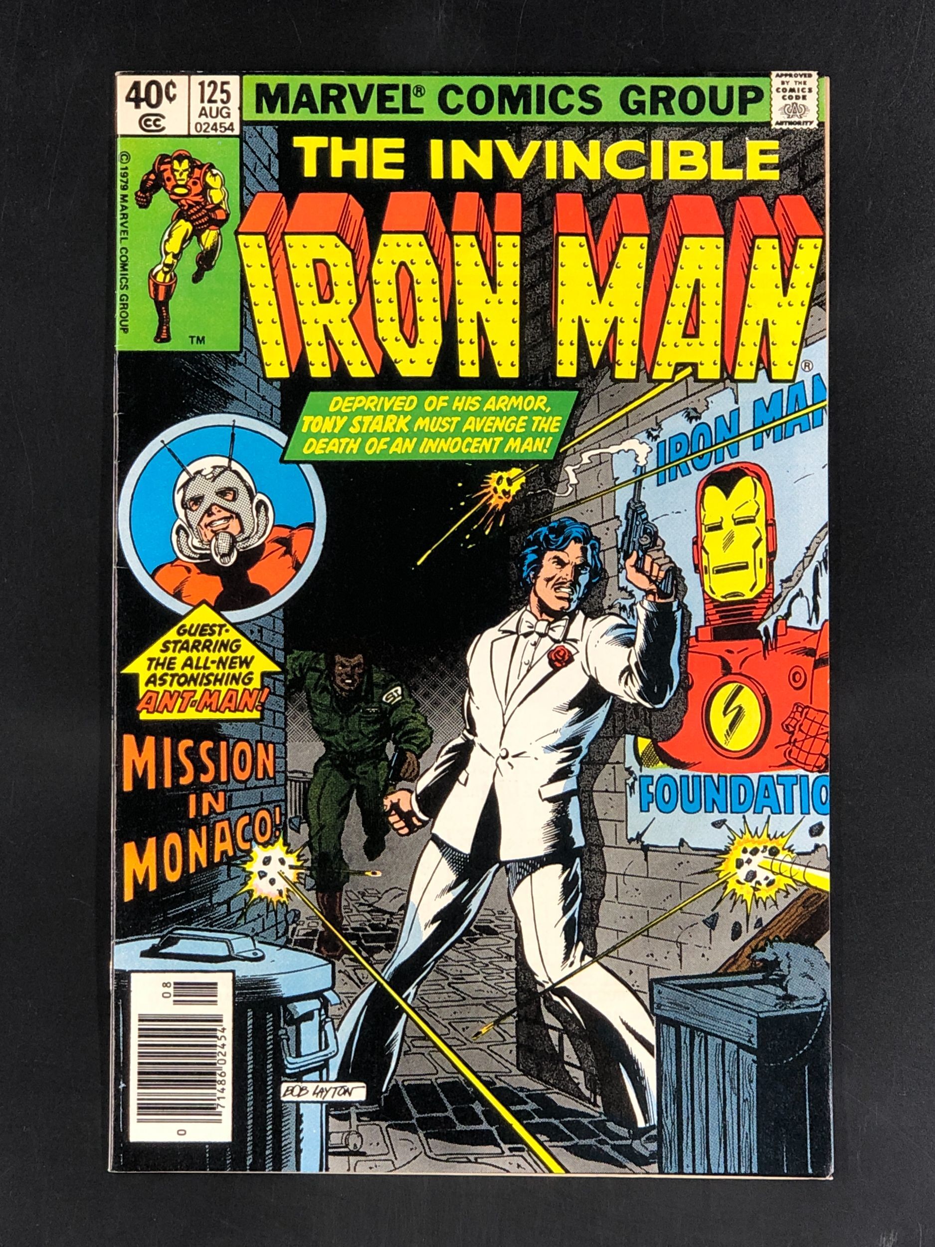 Iron Man #125 (1979) VF 1st Cover Appearance of James Rhodes | Comic ...