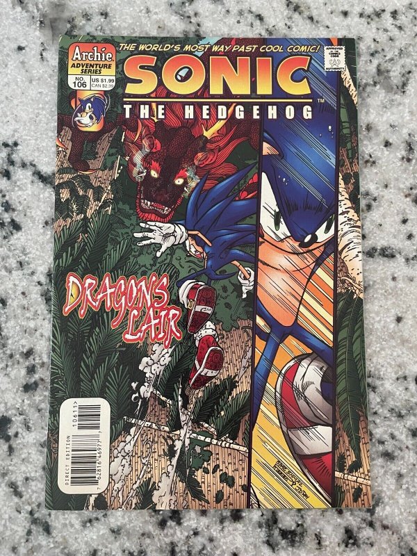 Sonic The Hedgehog # 106 VF/NM Archie Adventure Series Comic Book Tails ...