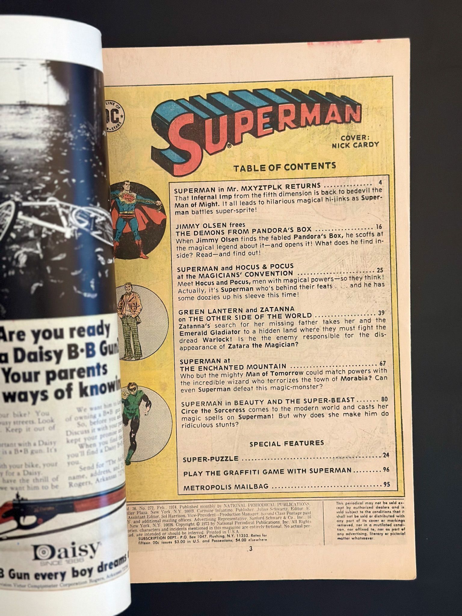 Superman #272 (1974) Half spine split GD+ | Comic Books - Bronze Age ...