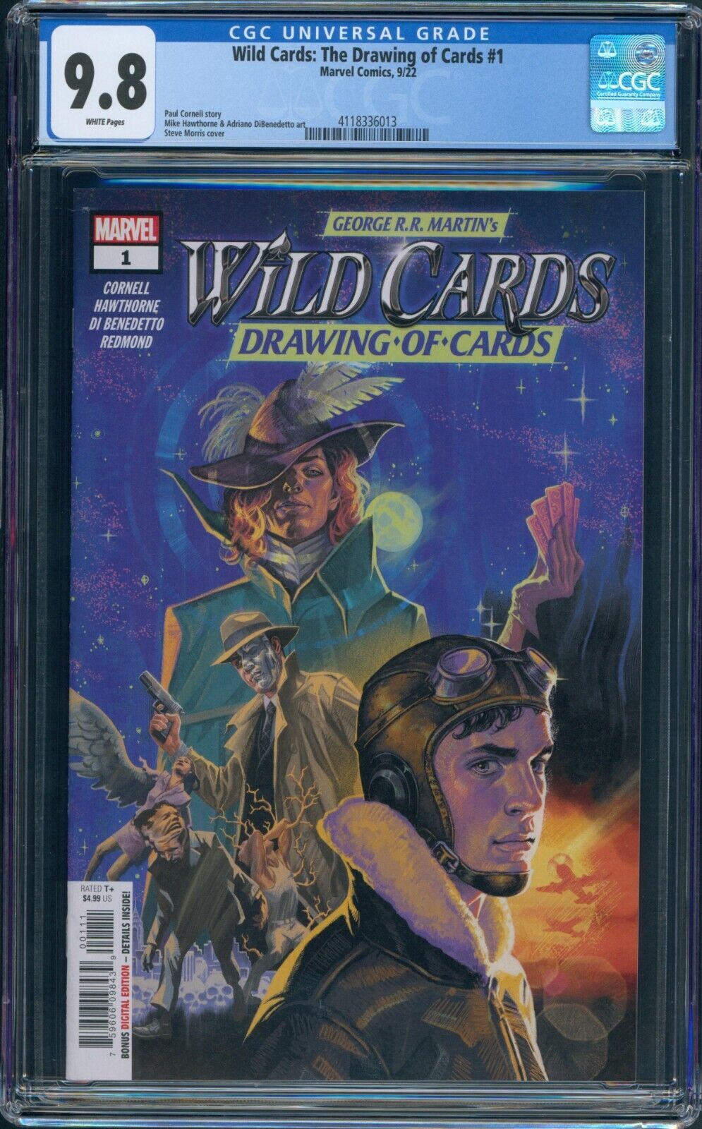 George R.R. Martin’s Wild Cards The Drawing of Cards 1 CGC 9.8 2022 ...