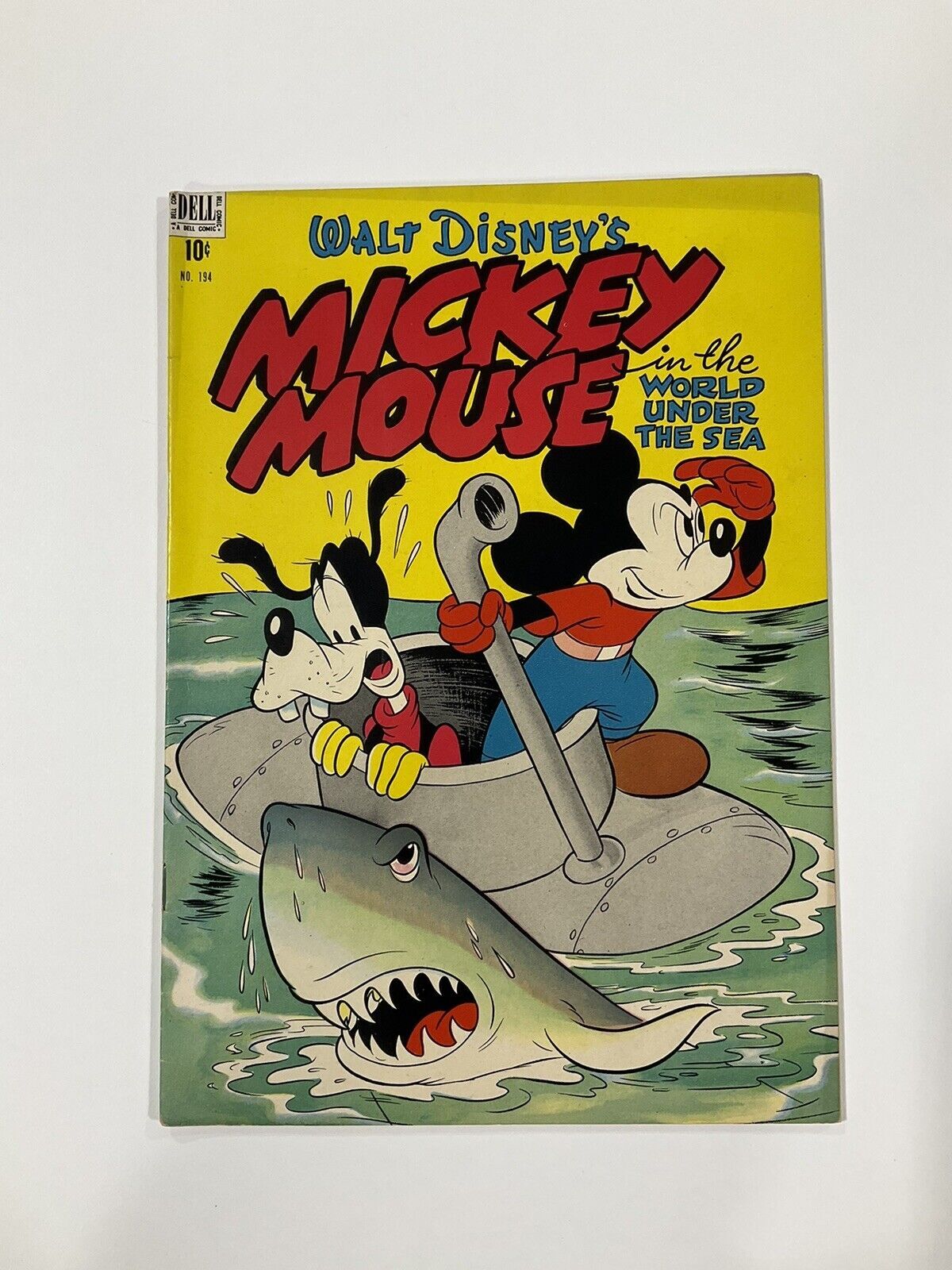 Walt Disneys Mickey Mouse 194 Very Good+ Vg+ 4.5 Golden Age 1948 Dell ...
