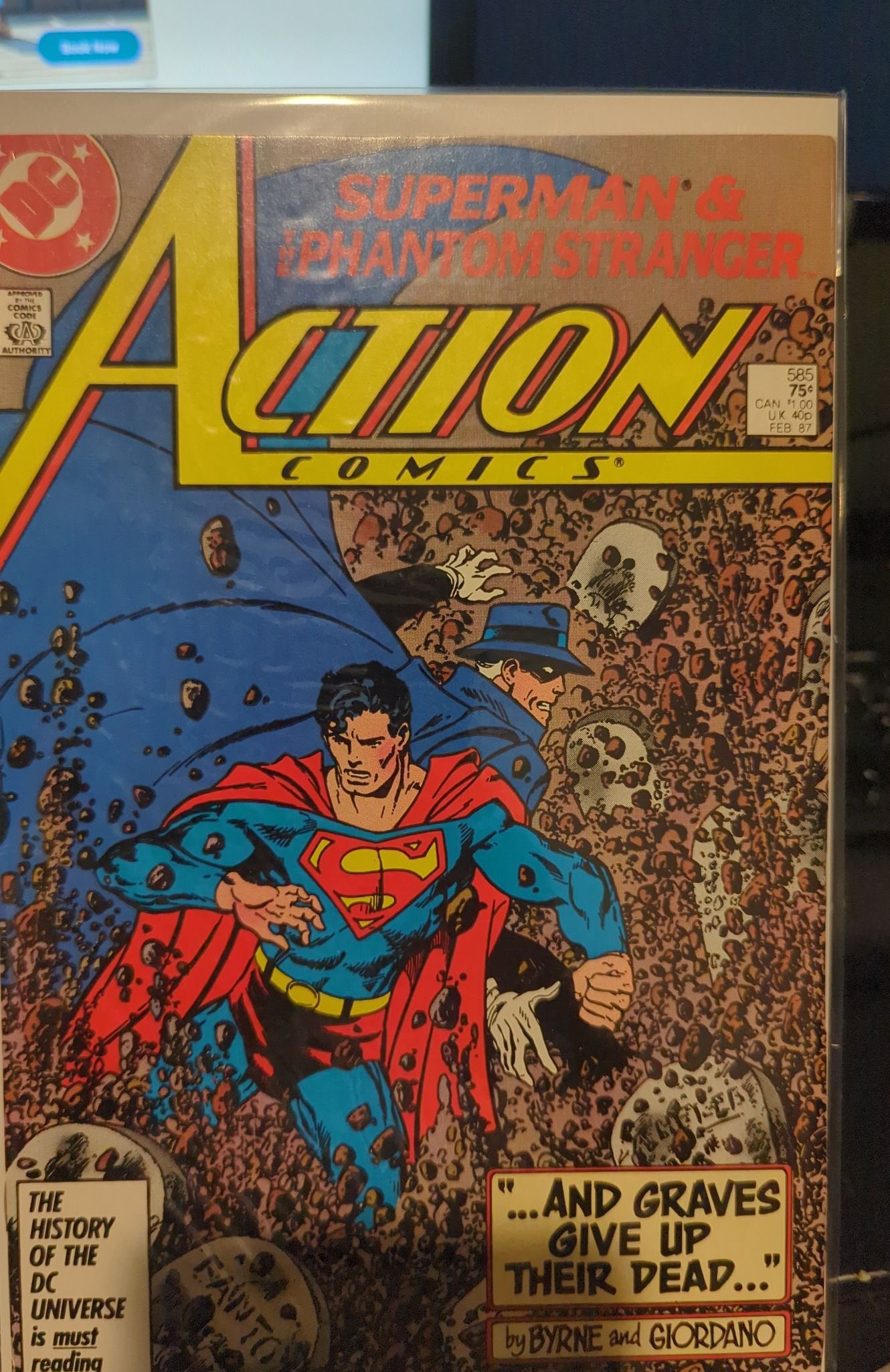 Action Comics #585 (1987) Superman | Comic Books - Copper Age, DC ...