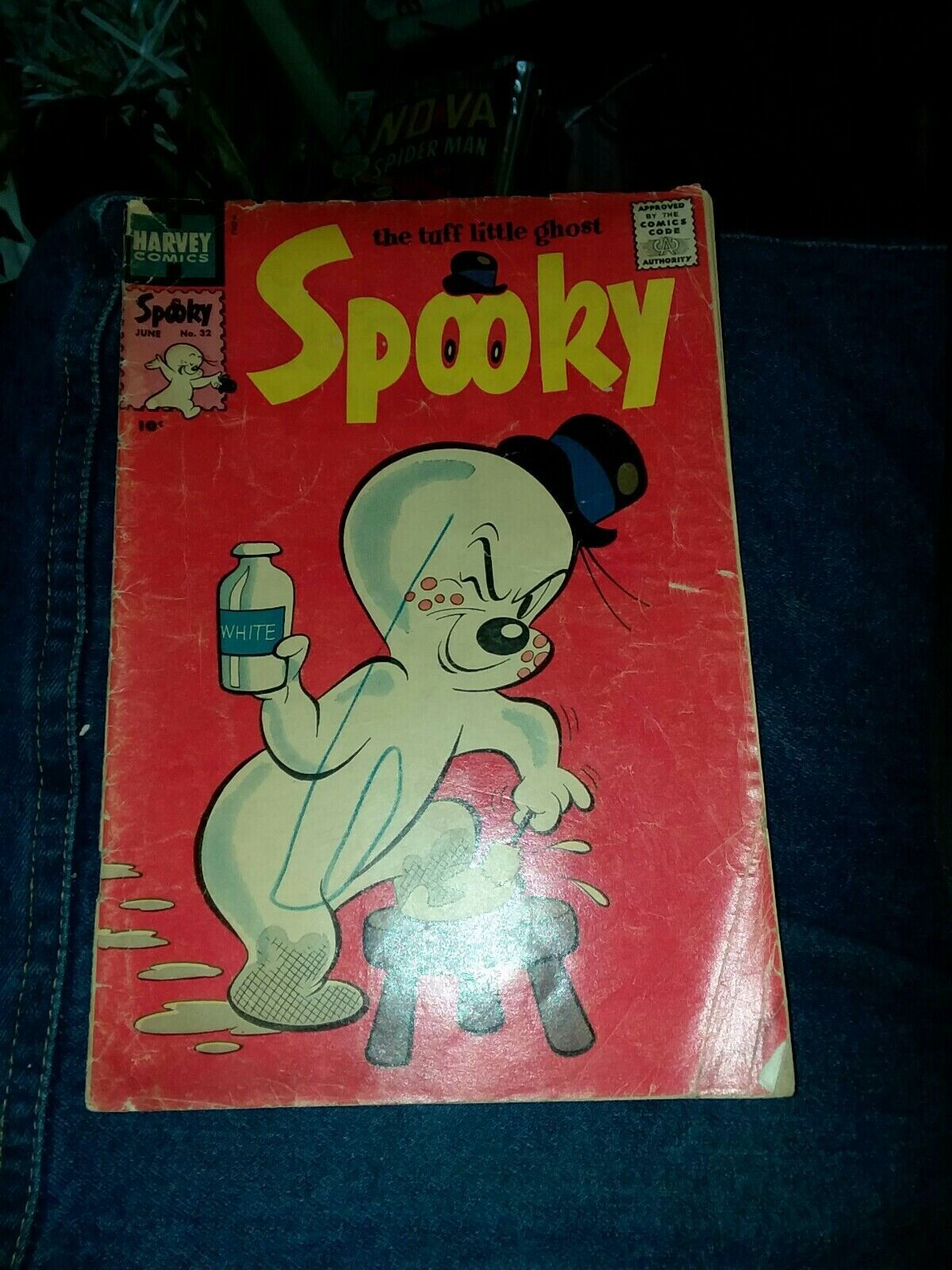 SPOOKY #32 harvey 1959 SILVER AGE COMICS wendy the witch cartoon ...