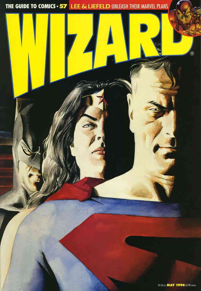 Wizard: The Comics Magazine #57A FN ; Wizard | Alex Ross Superman ...