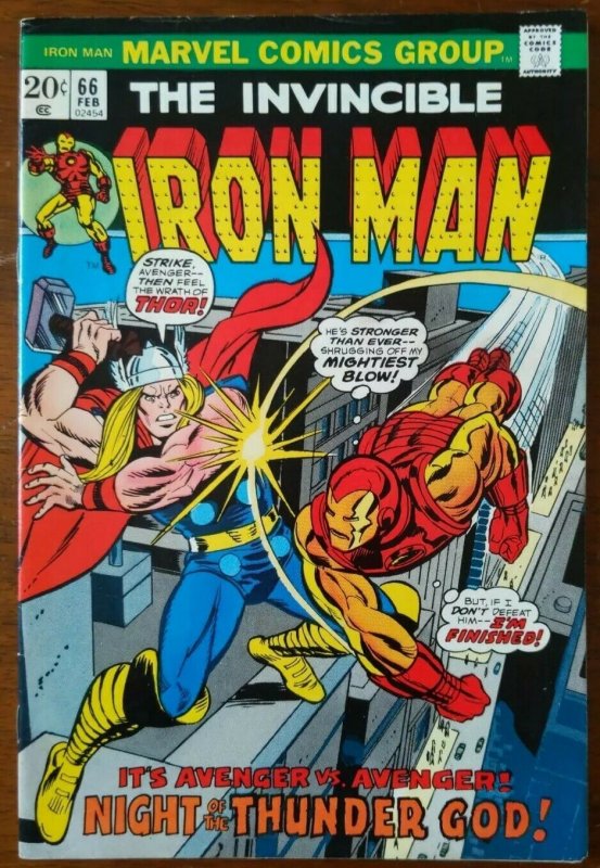 Invincible Iron Man #66 & 68 - Lot Of 2! Thor Sunfire Unicorn Jim ...