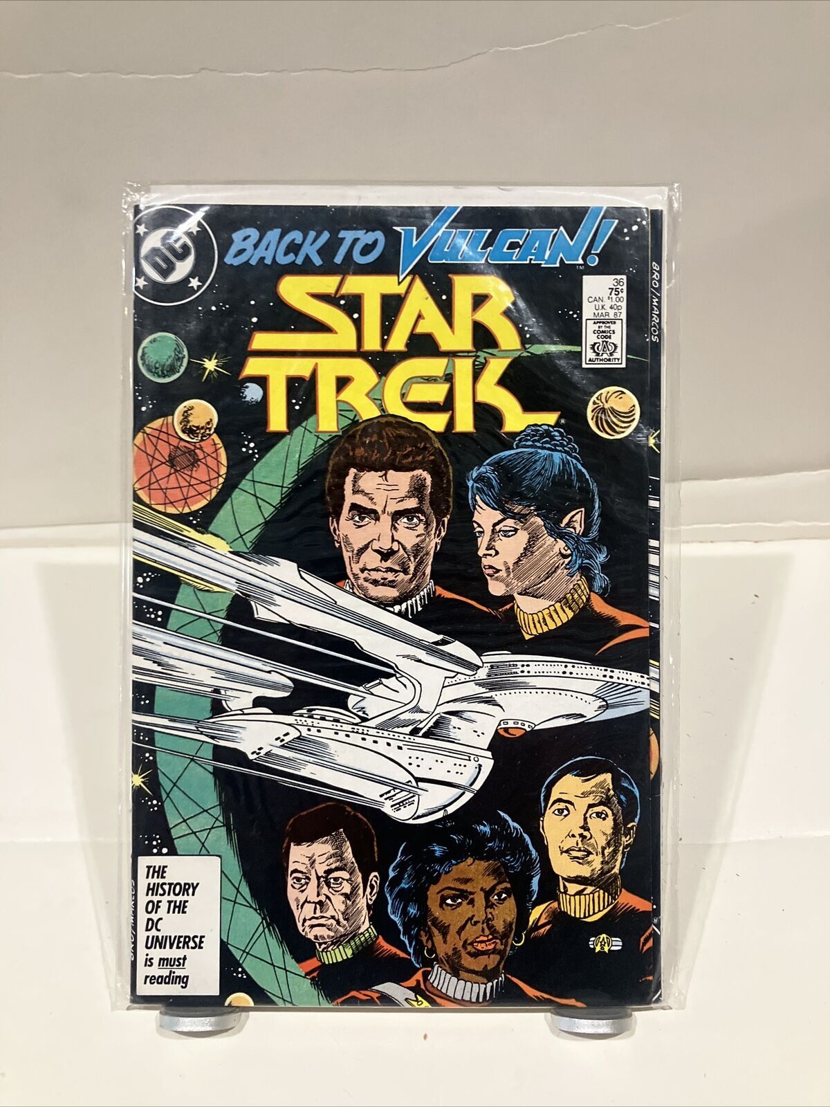 ~Vintage~ Star Trek #36 March 1987 DC Comics Back to Vulcan! | Comic ...