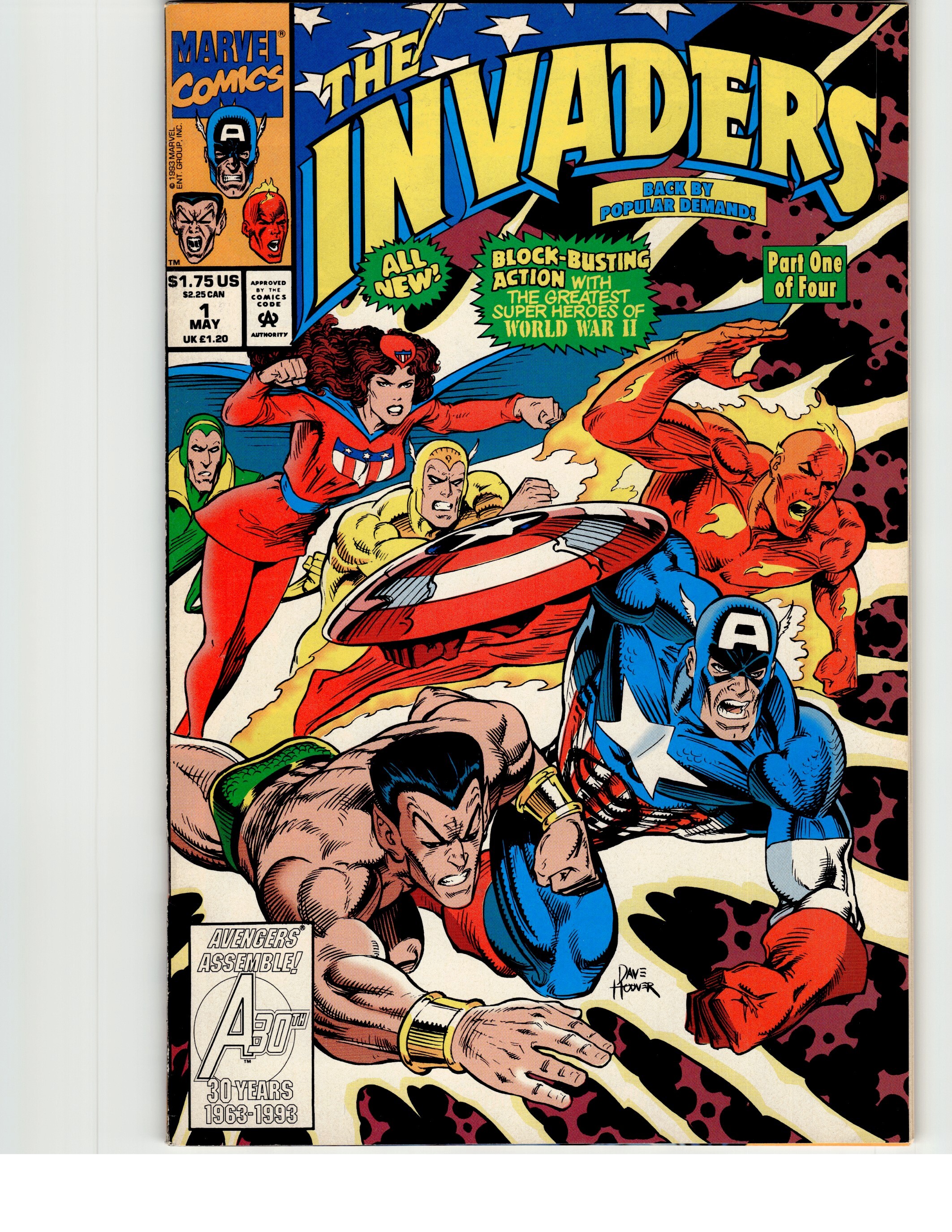 The Invaders #1 (1993) The Invaders | Comic Books - Modern Age, Marvel ...