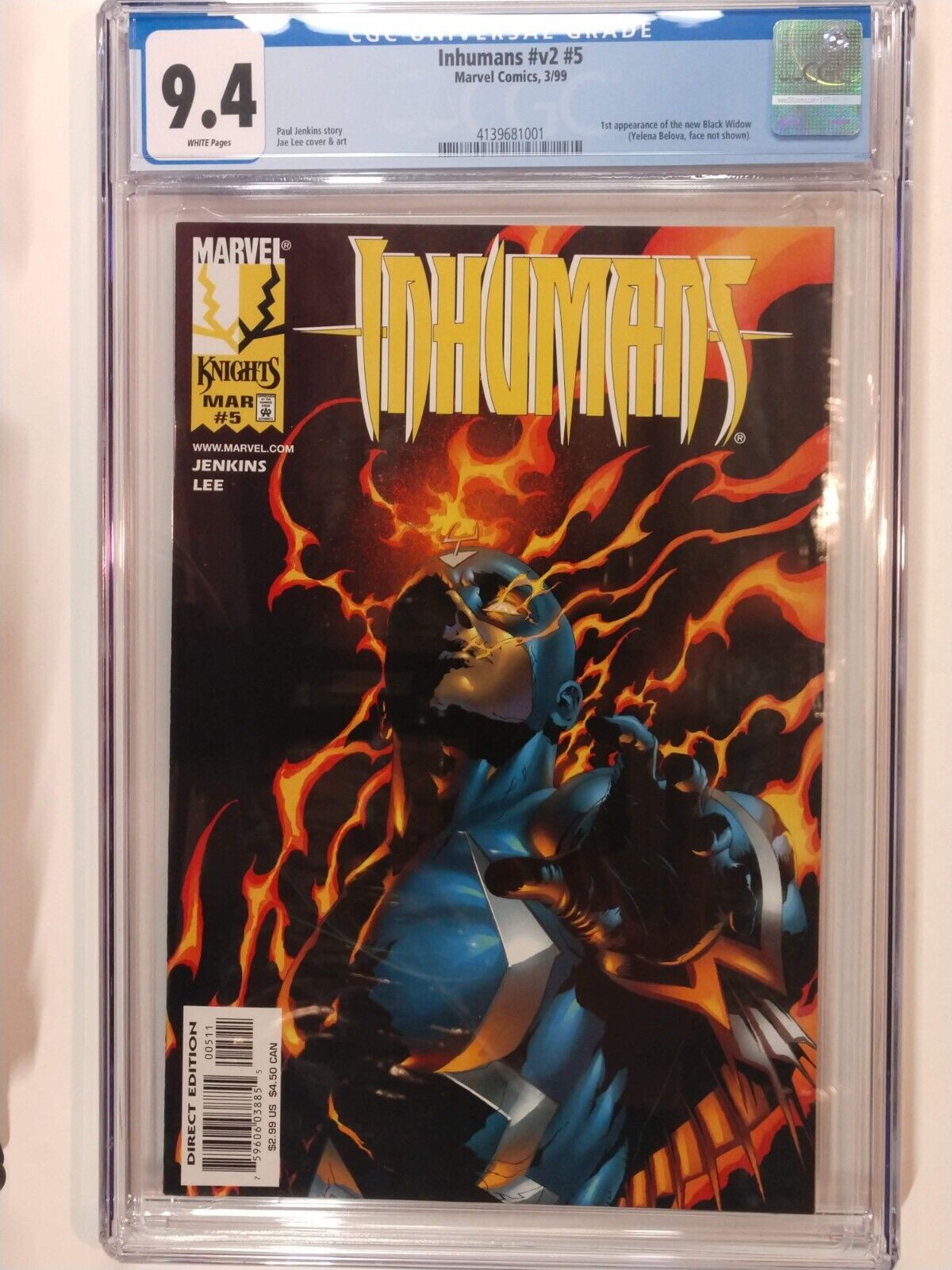 Inhumans #5. 1st appearance of Black Widow, Yelena Belova | Comic Books ...