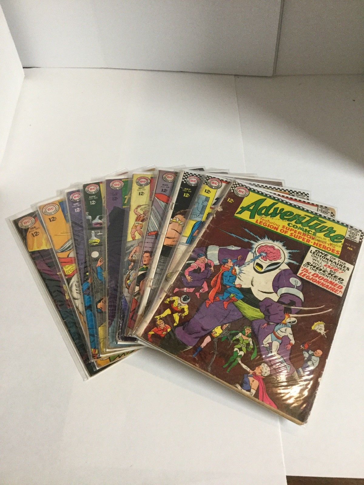 Adventure Comics 353 356 358-365 Gd-Vg Good-Very Good DC Comics Silver ...