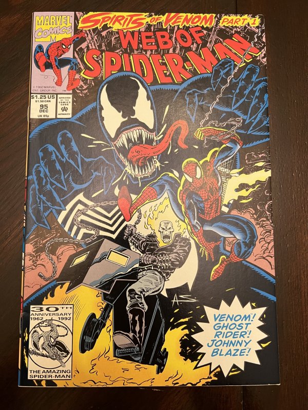 Web of Spider-Man #95 Direct Edition (1992) - NM | Comic Books - Modern ...