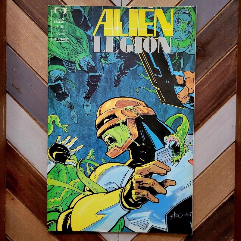 ALIEN LEGION Vol.2 #6-8 (Epic/Marvel 1987) Chuck Dixon, Custom Bundle ...