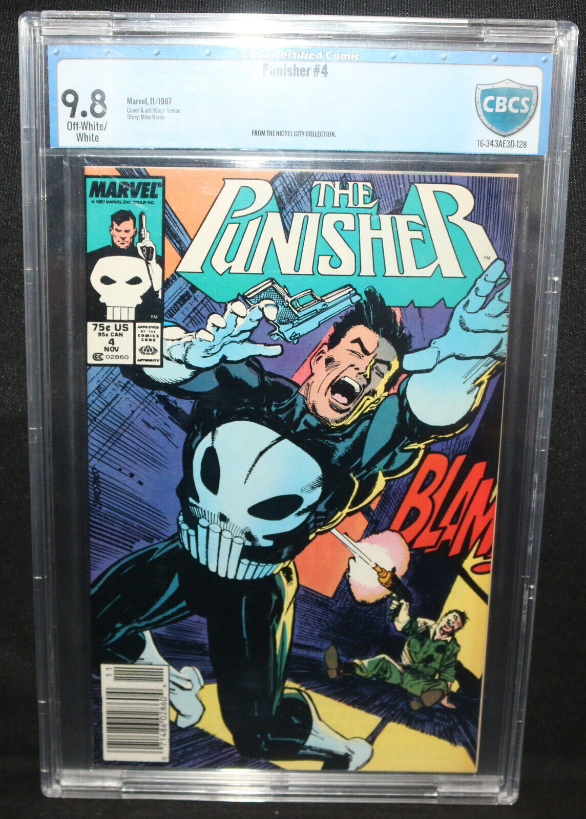 Punisher #4 - Nickel City Collection - CBCS Grade 9.8 - 1987 | Comic Books - Copper Age, Marvel ...