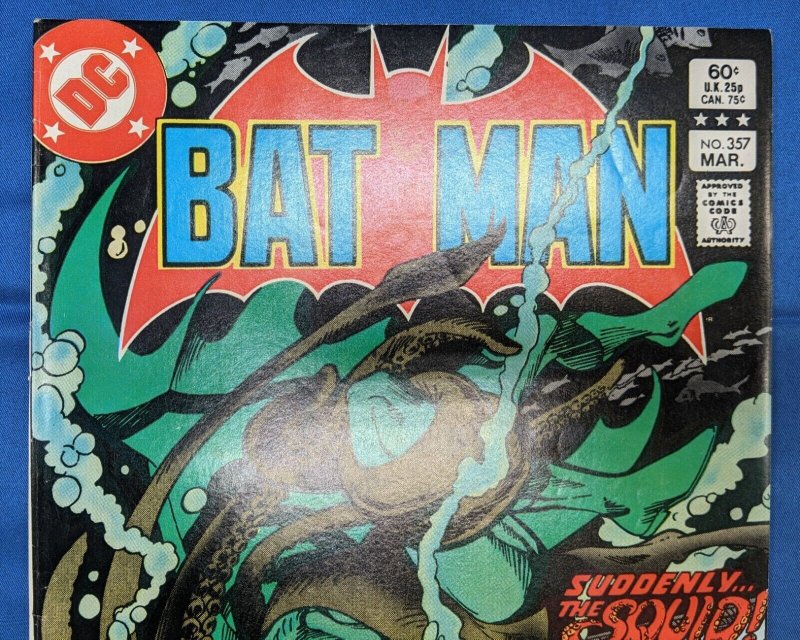 Batman #357 1st Appearance Killer Croc & Jason Todd Rare Atari Insert ...