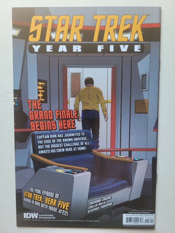 Teenage Mutant Ninja Turtles #117 Cover B (2021) Eastman Variant ...